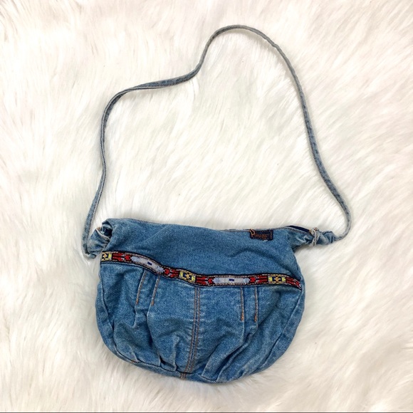 Shane | Bags | Shane Denim Shoulder Bag Southwestern Print Hobo | Poshmark
